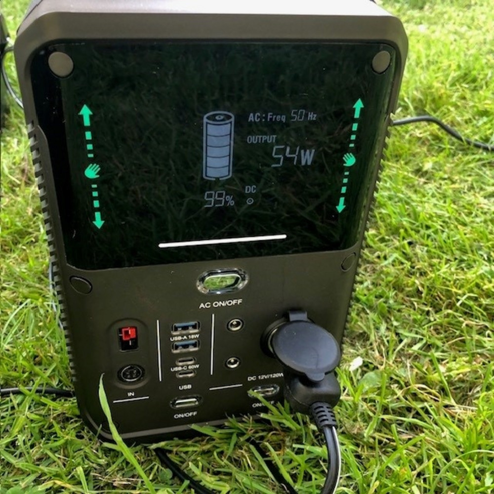 MSC Alloy 1380Wh LiFePO4 1500W 5V/12V/220V portable power station