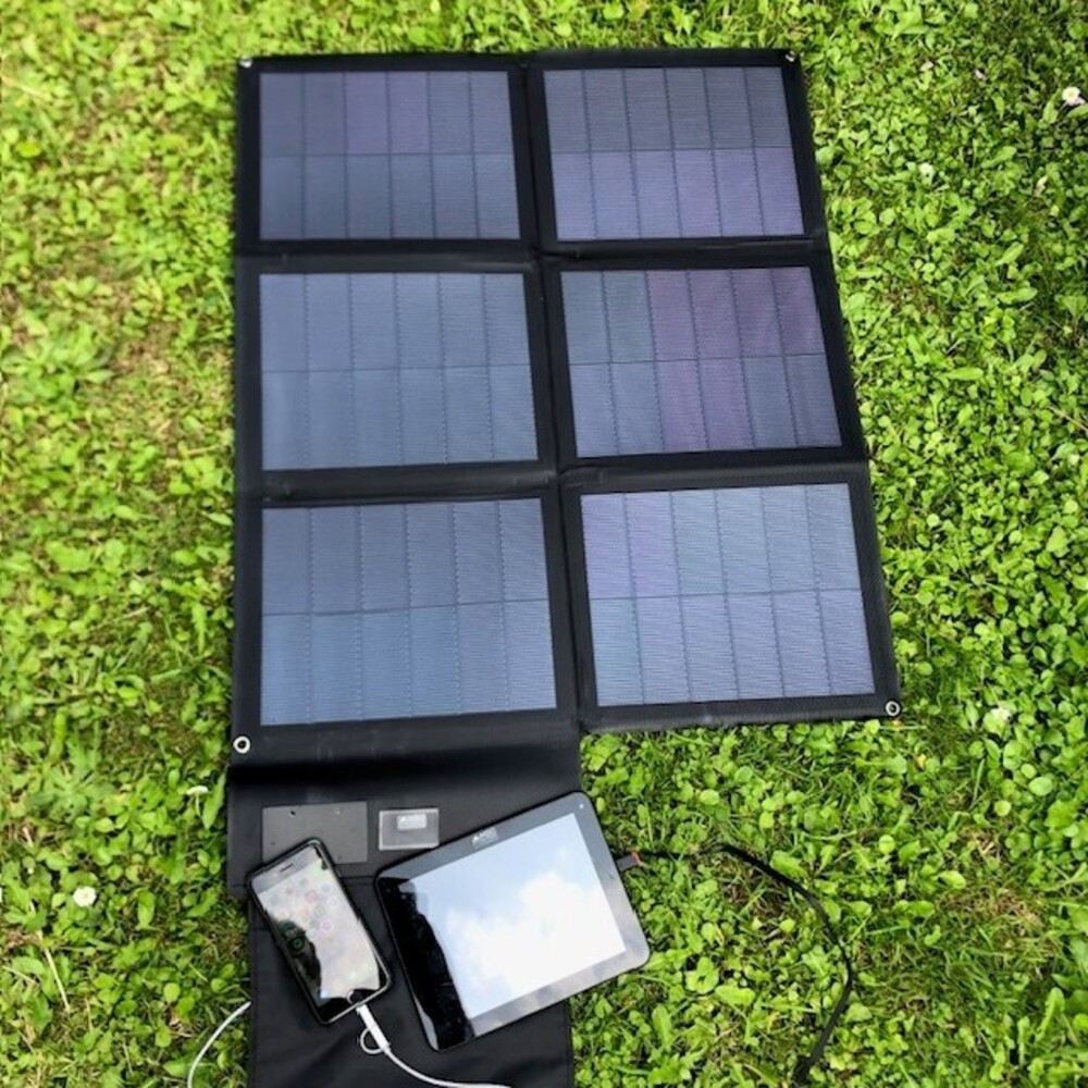 MSC Expedition 48W ETFE CIGS Light-weight USB 5V & 18V Portable Solar ...